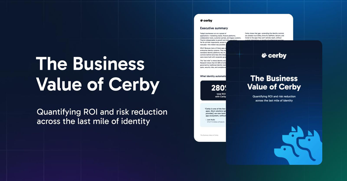 The Business Value of Cerby | Cerby